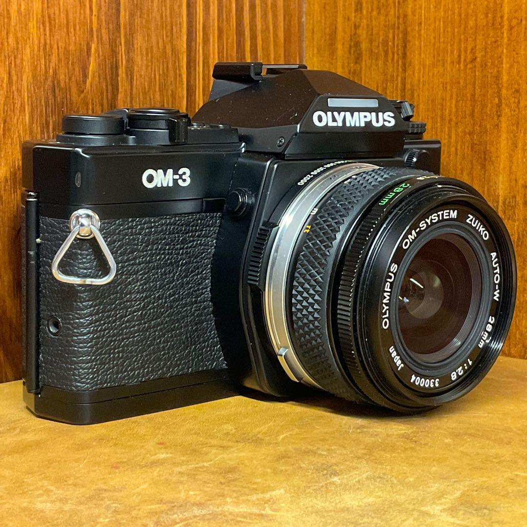 Olympus OM3 with 28F2.8 (1011636), Photography, Cameras on Carousell
