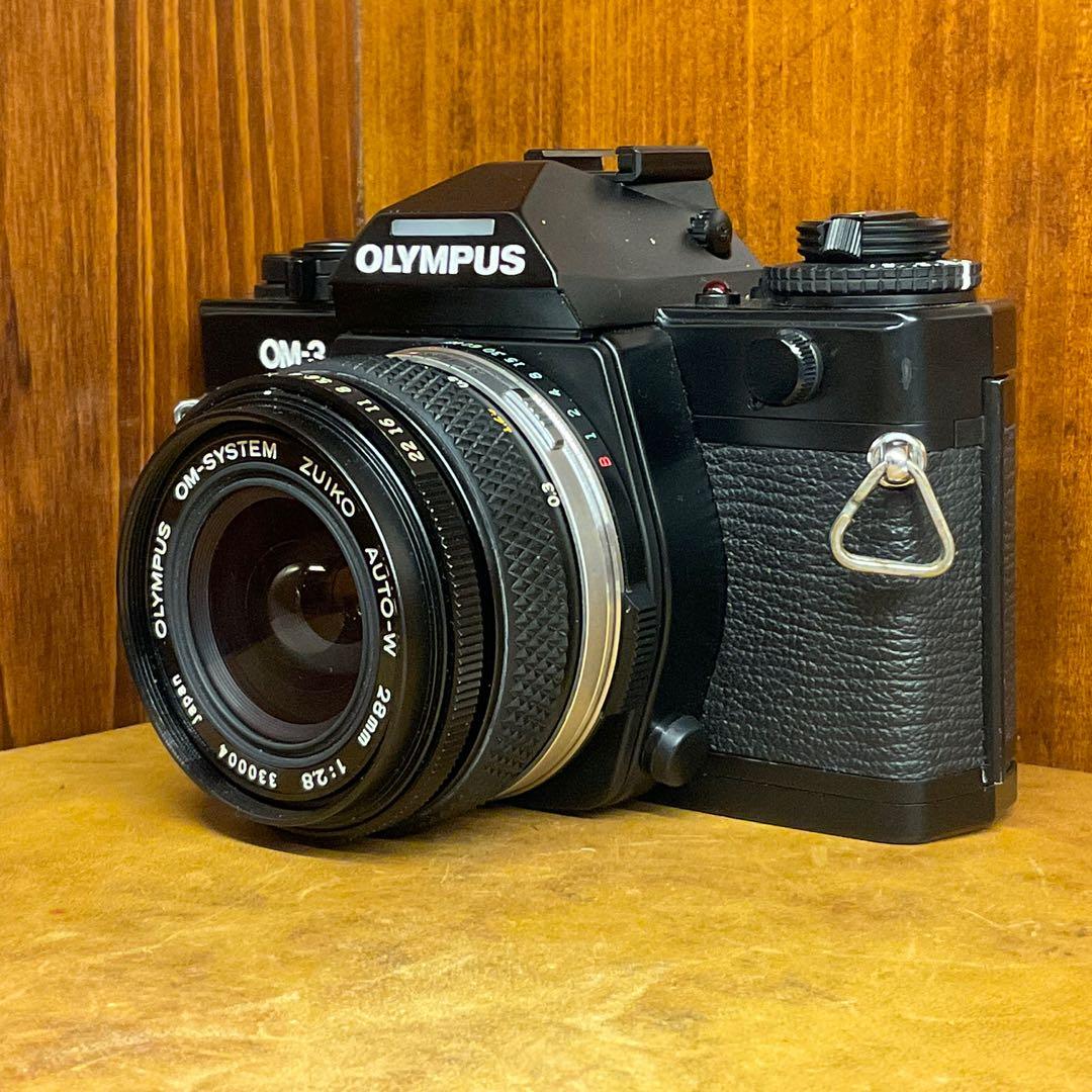 Olympus OM3 with 28F2.8 (1011636), Photography, Cameras on Carousell