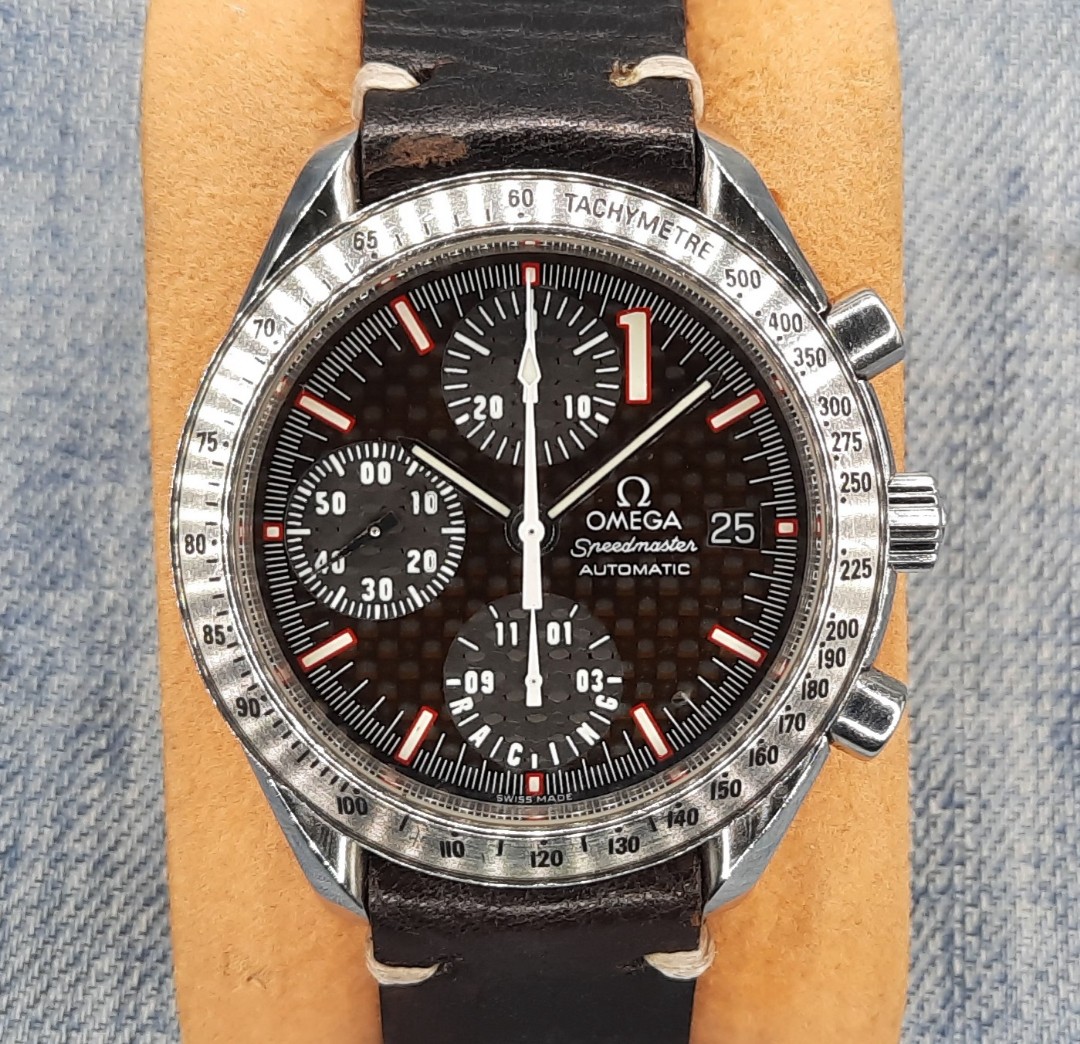 Omega Speedmaster Racing "Michael Schumacher" World Champion 2001 Date ...