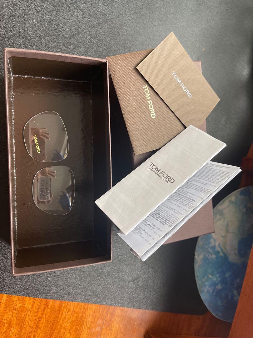 Original Tom Ford eyeglasses box with free lens, Men's Fashion, Watches ...