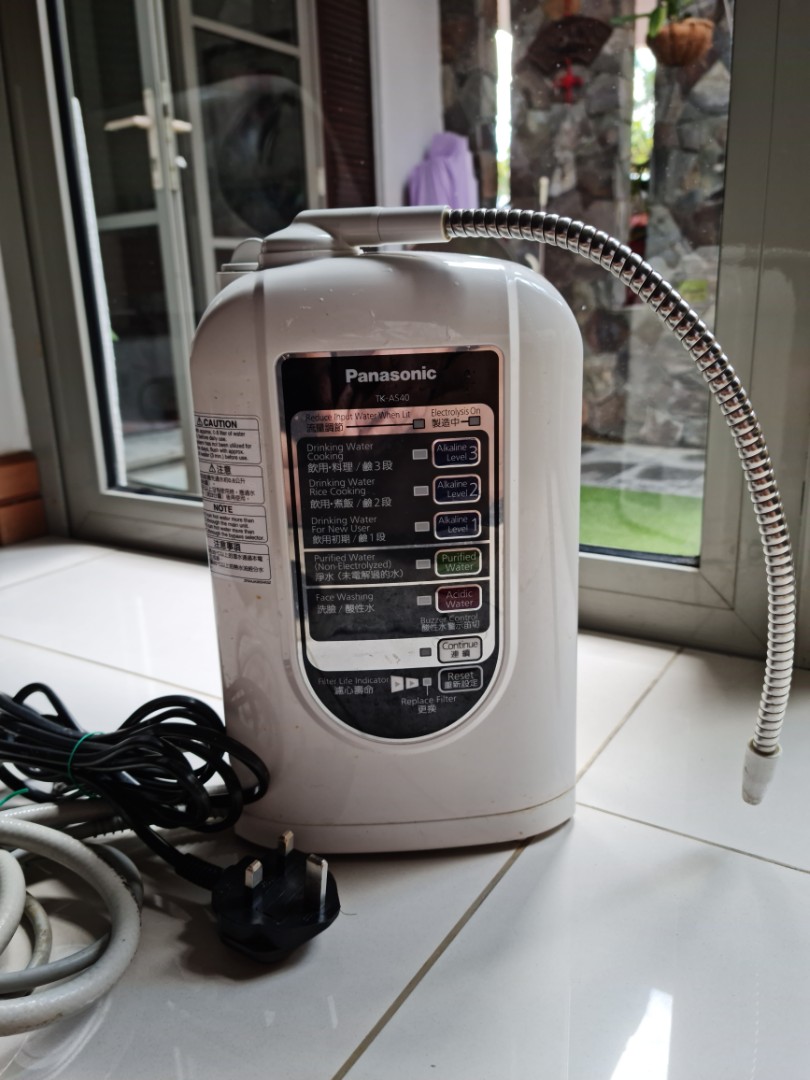 Panasonic water filter TK-AS40, TV & Home Appliances, Kitchen ...