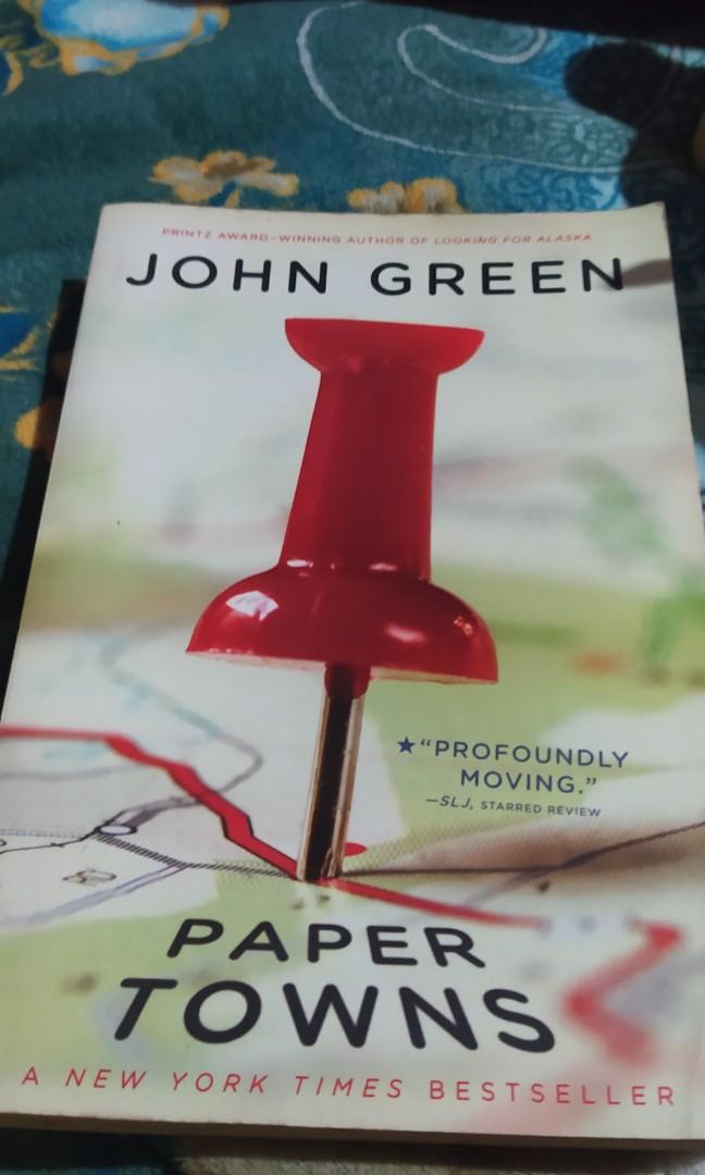 Paper Town (John Green), Hobbies & Toys, Books & Magazines, Storybooks ...