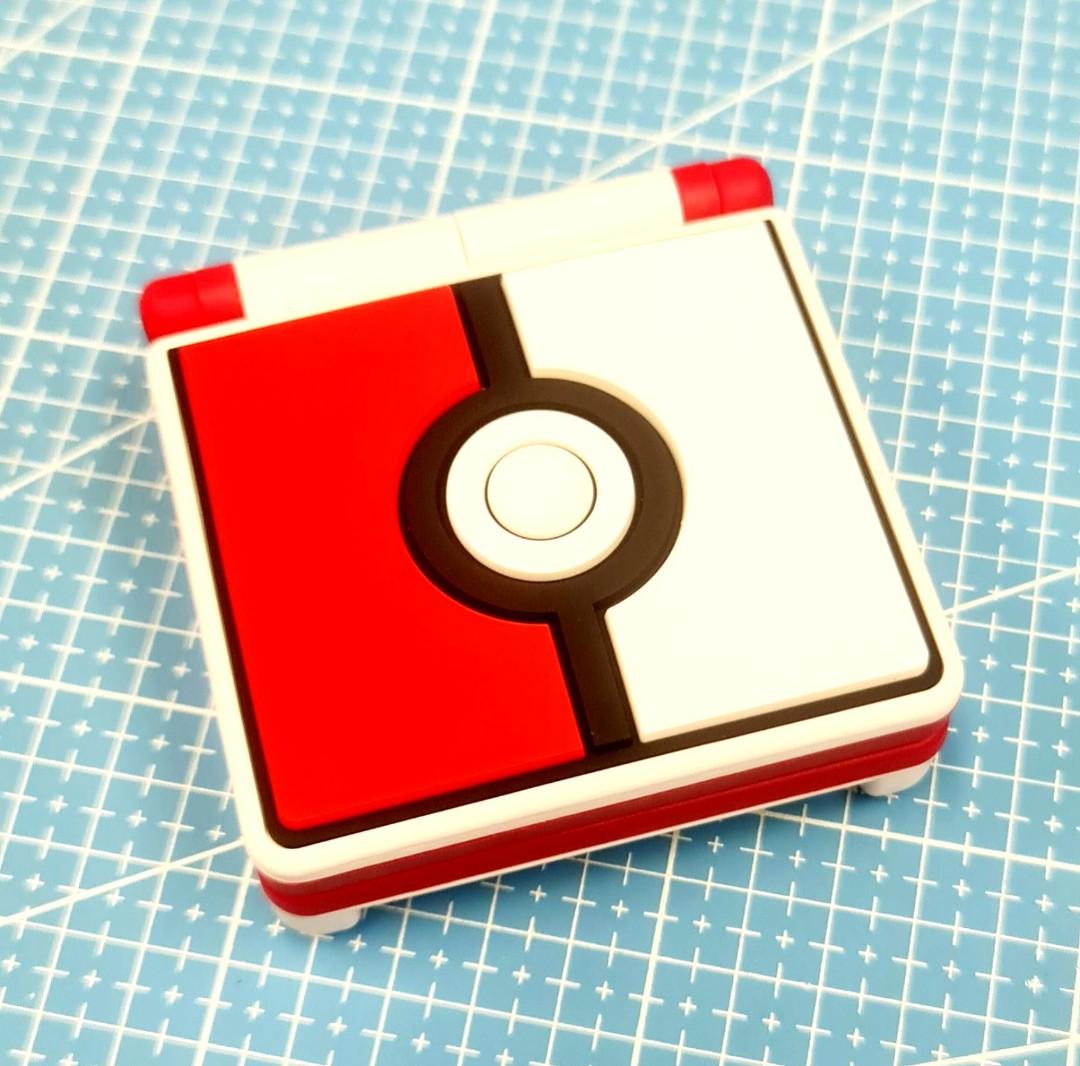 POKEBALL THEME GBA SP CONSOLE with IPS LCD, Video Gaming, Video Game ...