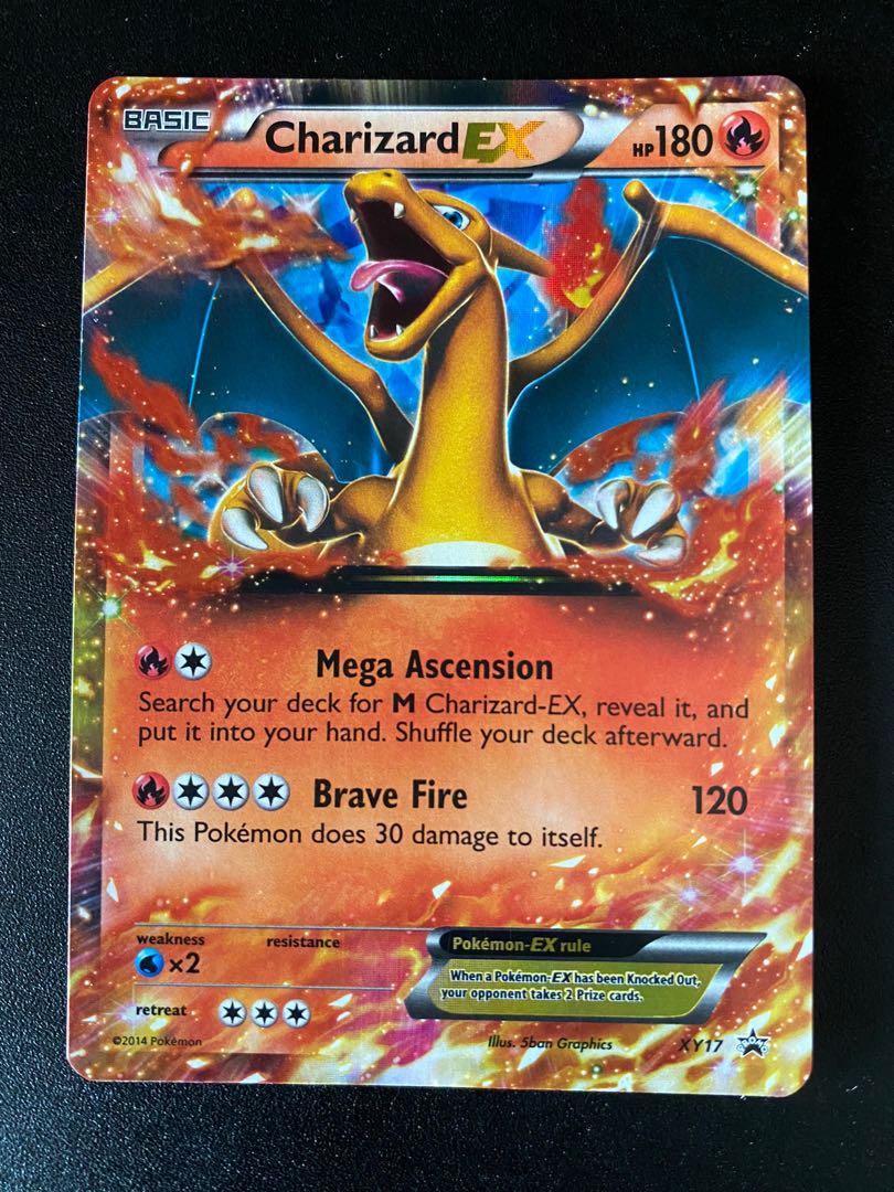 Pokemon charizard ex xy17 promo, Hobbies & Toys, Toys & Games on Carousell