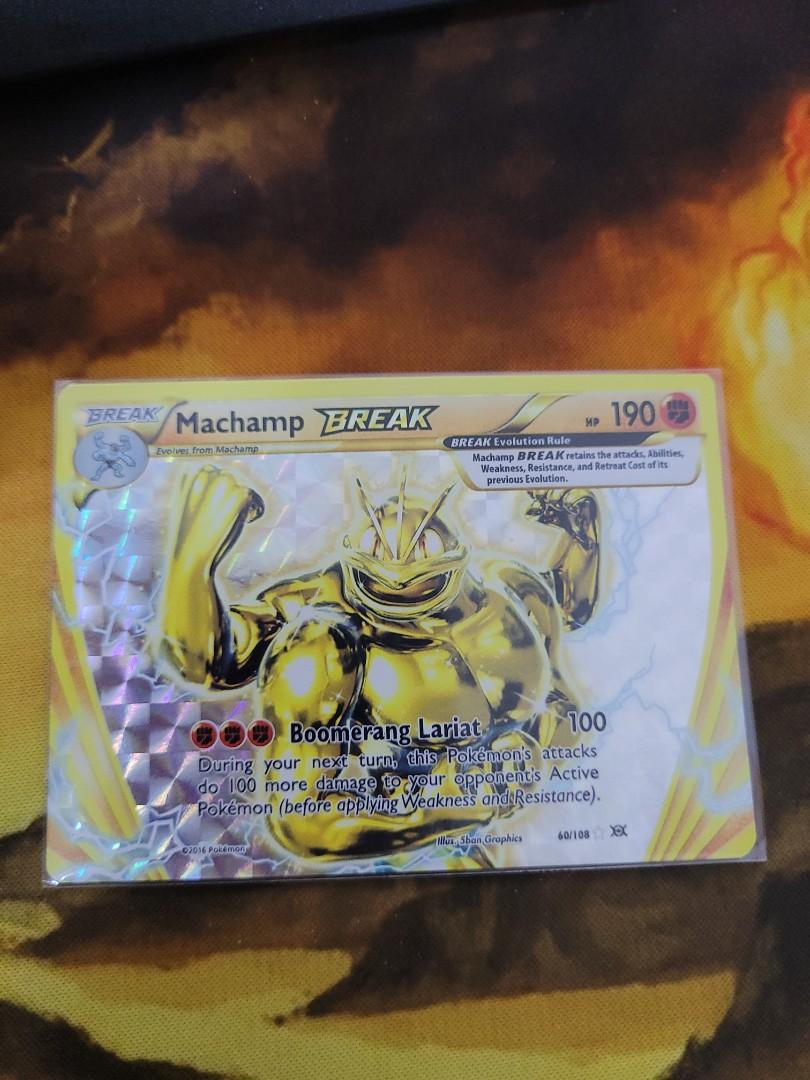 Pokemon machamp break card, Hobbies & Toys, Memorabilia & Collectibles ...