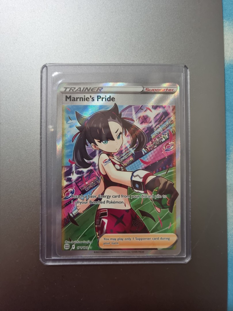 Pokemon TCG Marnie, Hobbies & Toys, Toys & Games on Carousell