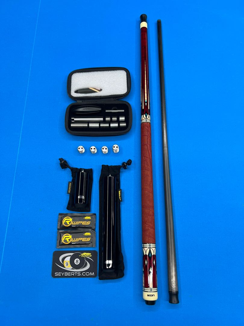 Predator Ikon 3-4 pool cue, Sports Equipment, Other Sports Equipment ...