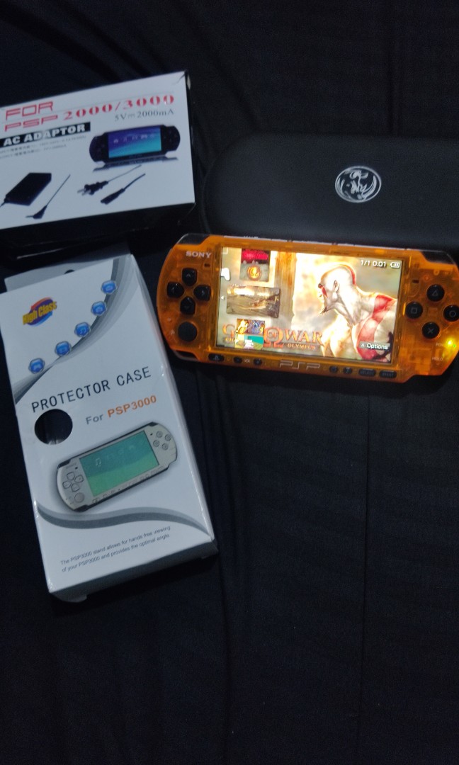 PSP 3000 model, Video Gaming, Video Game Consoles, PlayStation on Carousell