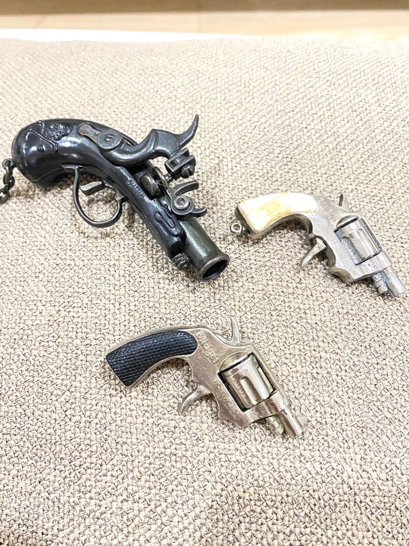 RARE MINIATURE GUN PIRATE VINTAGE MADE IN CHINA , VINTAGE RARE TRUENO ...
