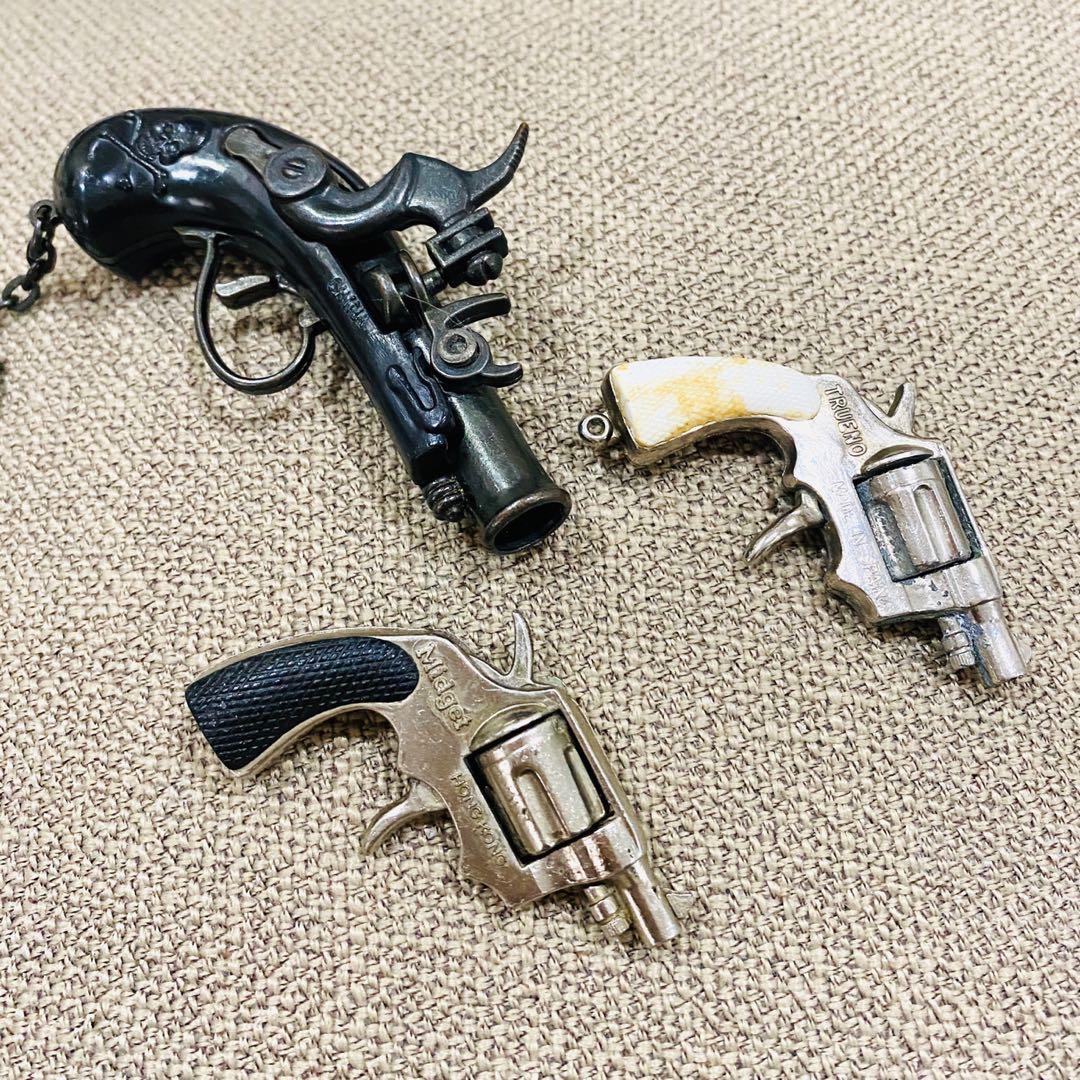RARE MINIATURE GUN PIRATE VINTAGE MADE IN CHINA , VINTAGE RARE TRUENO ...
