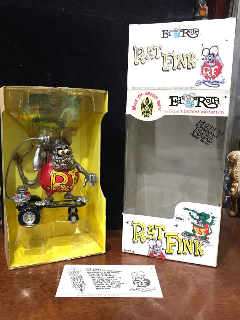 Rat fink, Hobbies & Toys, Toys & Games on Carousell