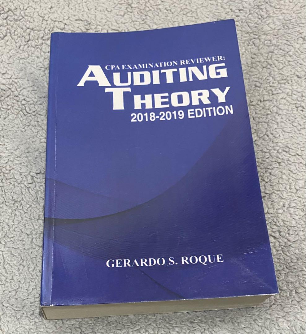 Roque Auditing Theory, Hobbies & Toys, Books & Magazines, Textbooks on ...