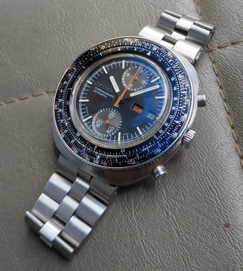 Seiko Sliderule Calculator Chronograph, Men's Fashion, Watches ...
