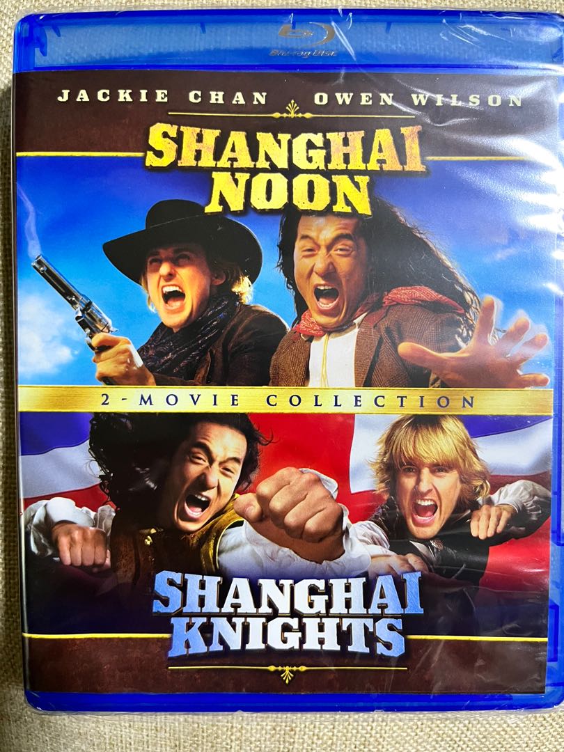Shanghai Noon / Shanghai Knight blu ray, Hobbies & Toys, Music & Media ...
