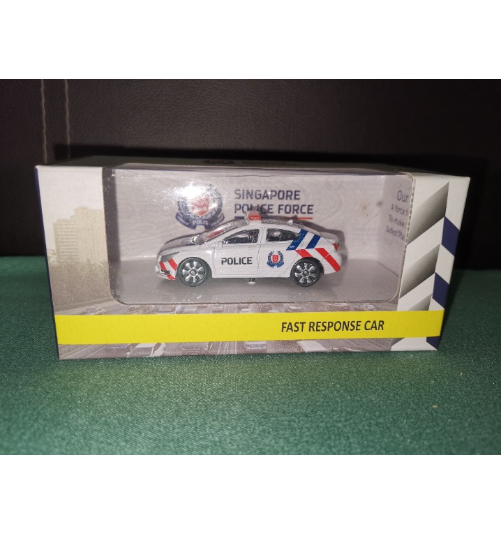 Singapore Police Force (SPF) Fast Response Car Model (1:64), Hobbies ...