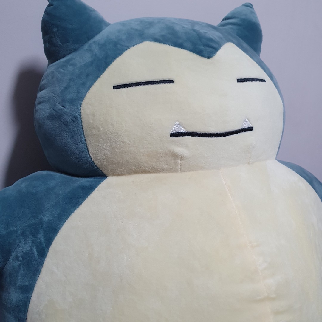 Snorlax plushie Height 70cm Width 70cm, Hobbies & Toys, Toys & Games on ...