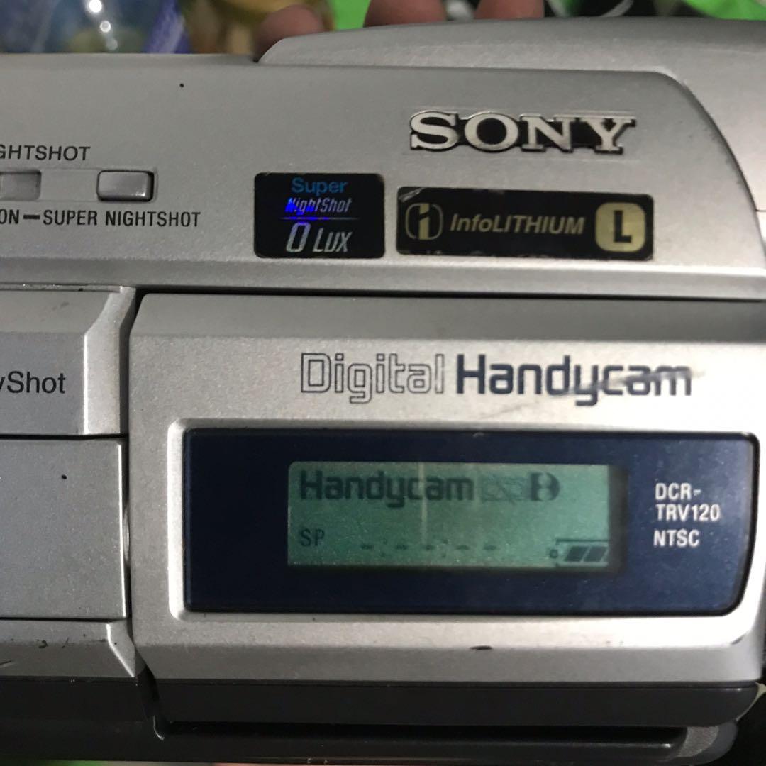 Sony Handycam DCR-TRV120 NTSC Digital 8, Photography, Video Cameras on Carousell