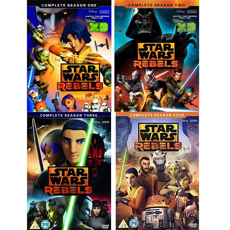 STAR WARS REBELS COMPLETE SERIES DVD SET, Hobbies & Toys, Music & Media ...