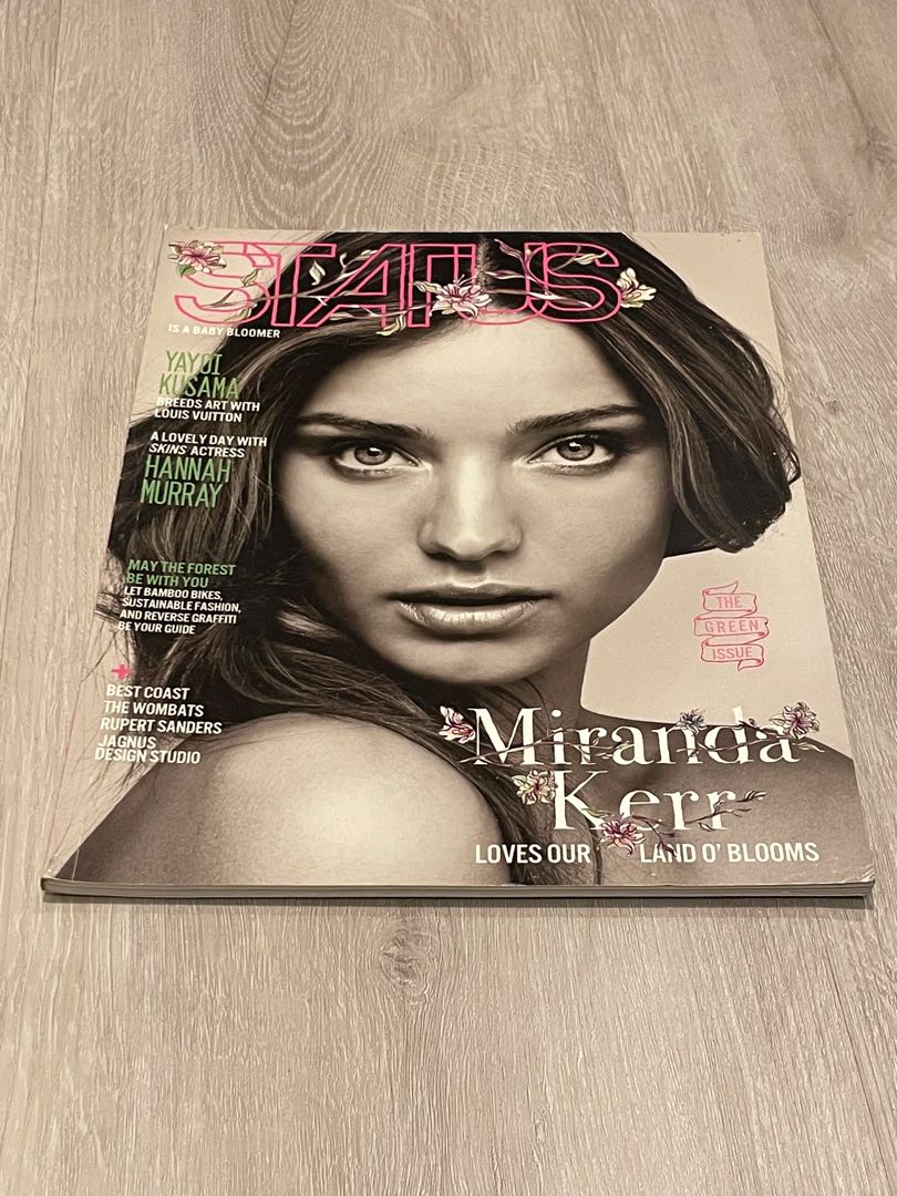 Status Magazine Miranda Kerr Issue, Hobbies & Toys, Books & Magazines ...