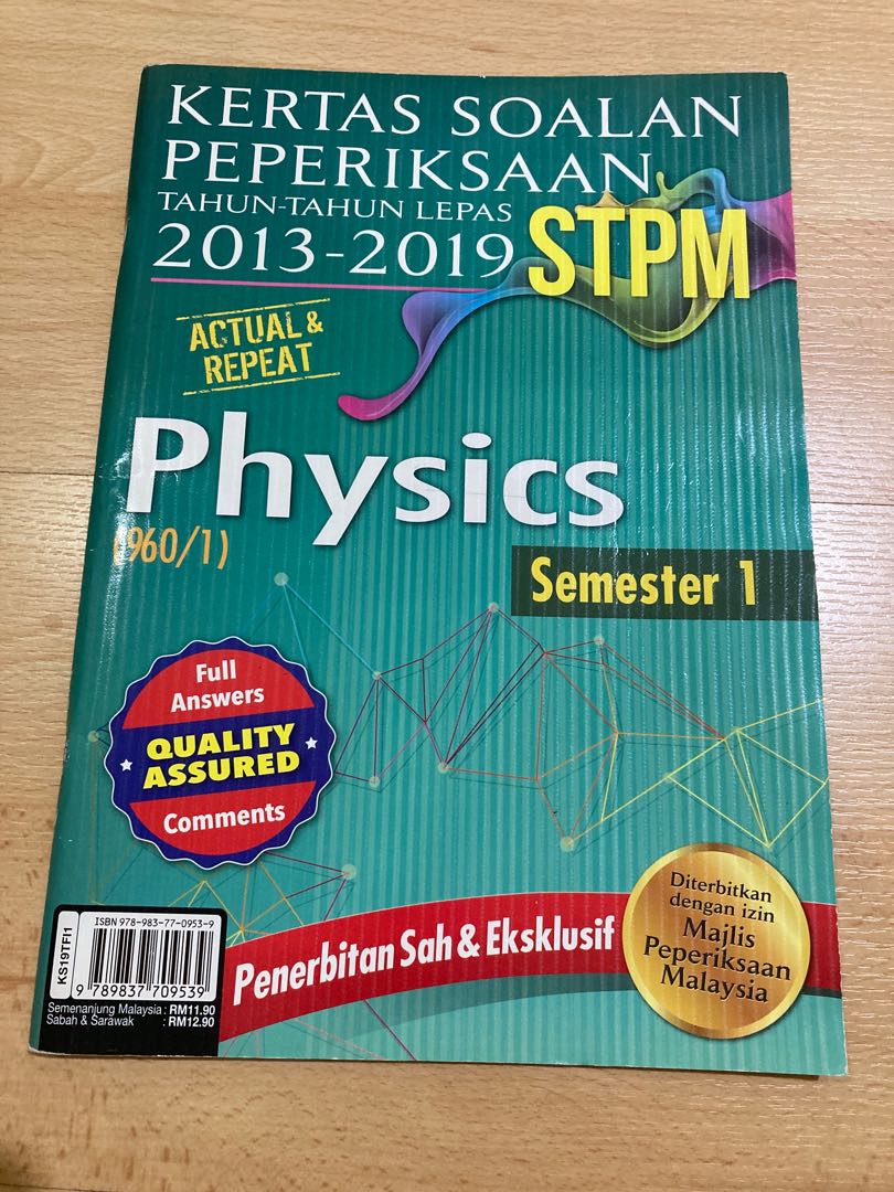 STPM Sem 1 Physics Past Year Questions, Hobbies & Toys, Books ...