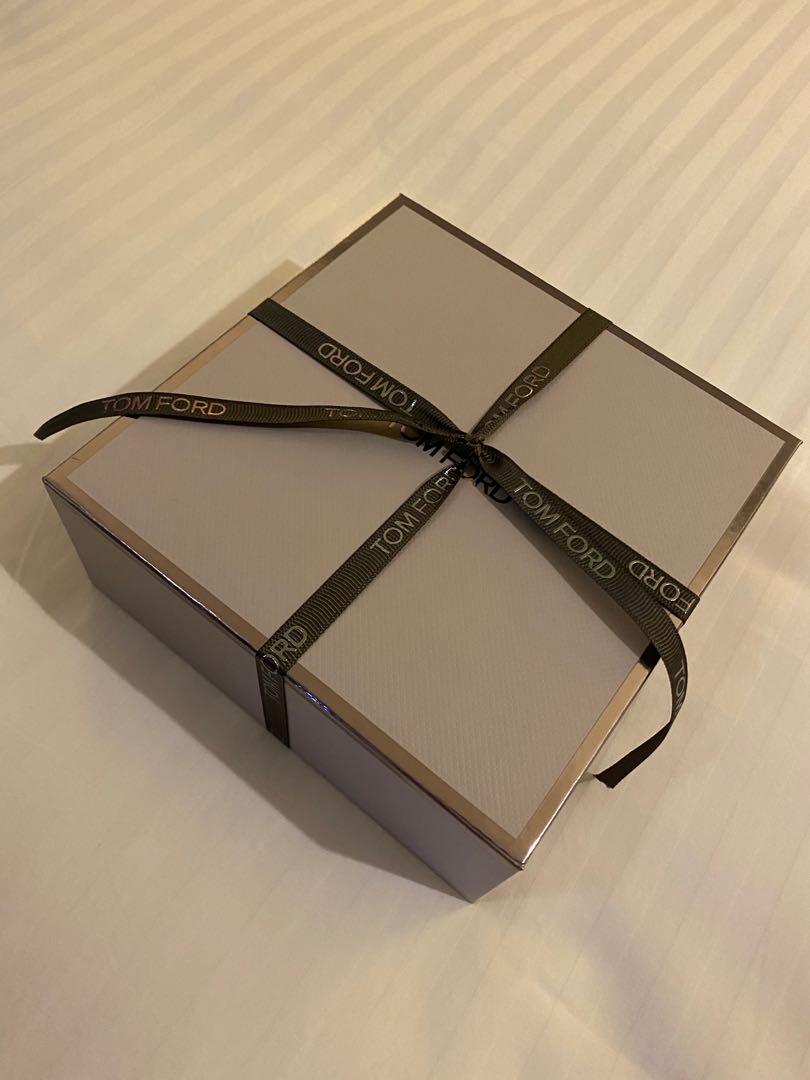 Tom Ford gift box with ribbon, Luxury, Accessories on Carousell