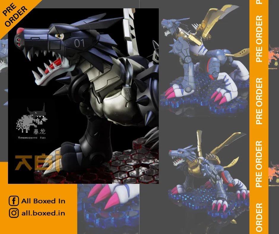 T-REX STUDIO - [Resin Statue Digimon Adventure] MetalGarurumon, Hobbies ...