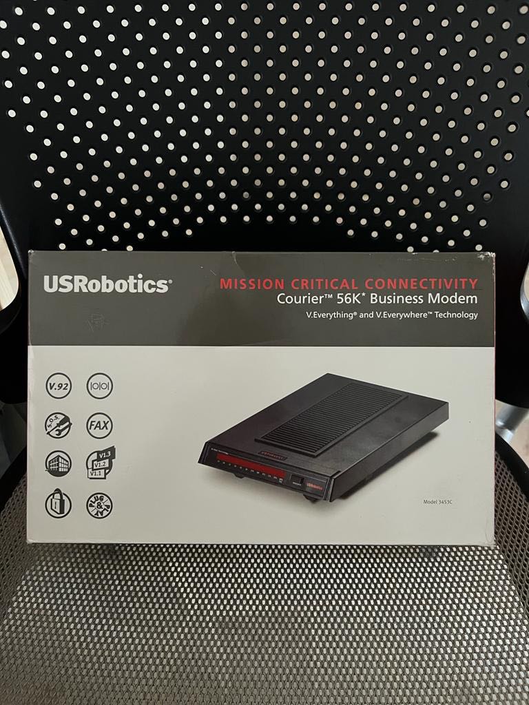 USRobotics courier 56k business modem, Computers & Tech, Office ...