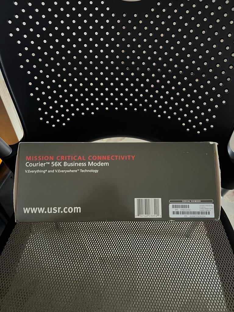 USRobotics courier 56k business modem, Computers & Tech, Office ...