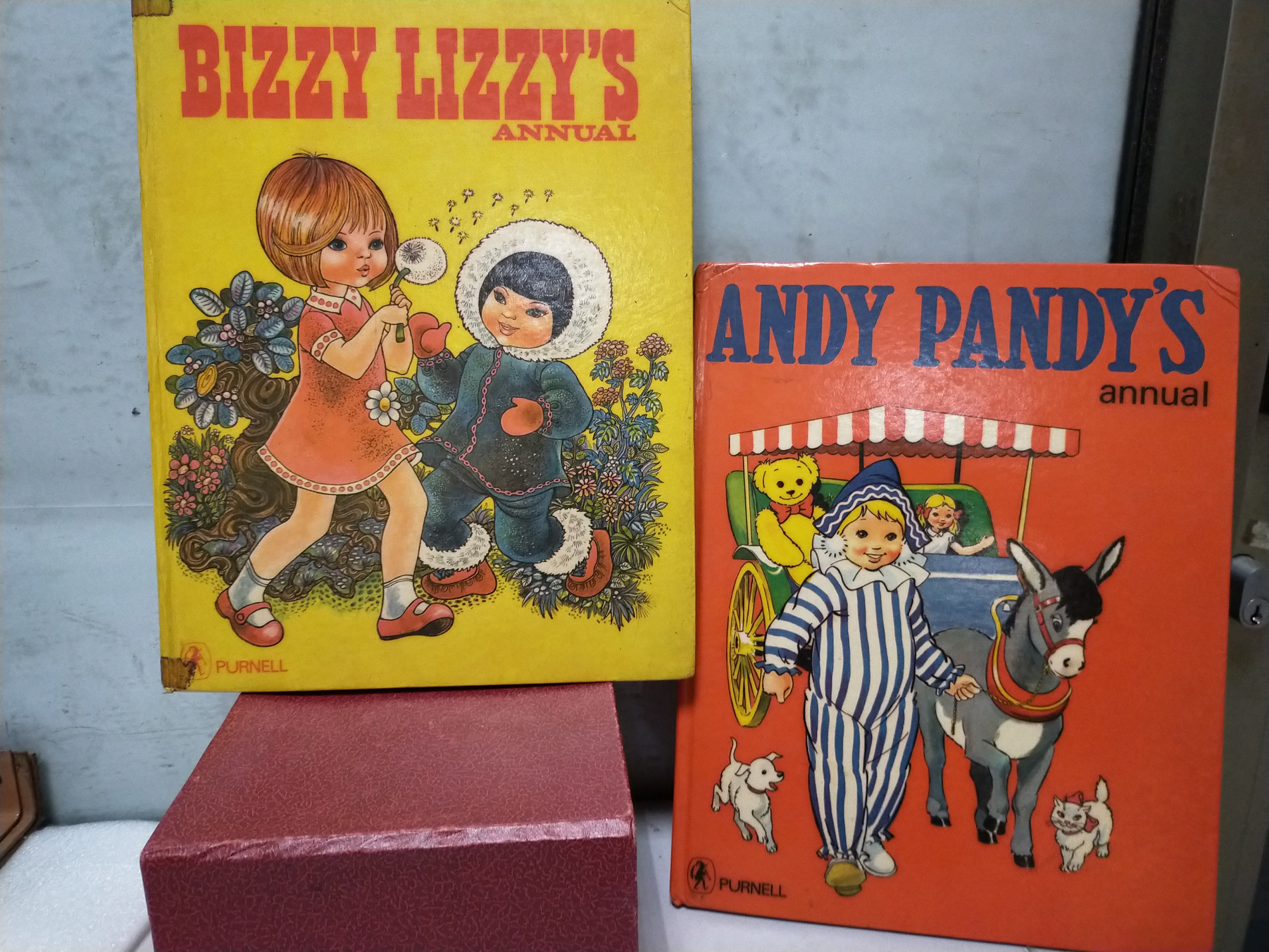 Vintage 60's Bizzy Lizzy & Andy Pandy's Annual Children Books, Hobbies ...