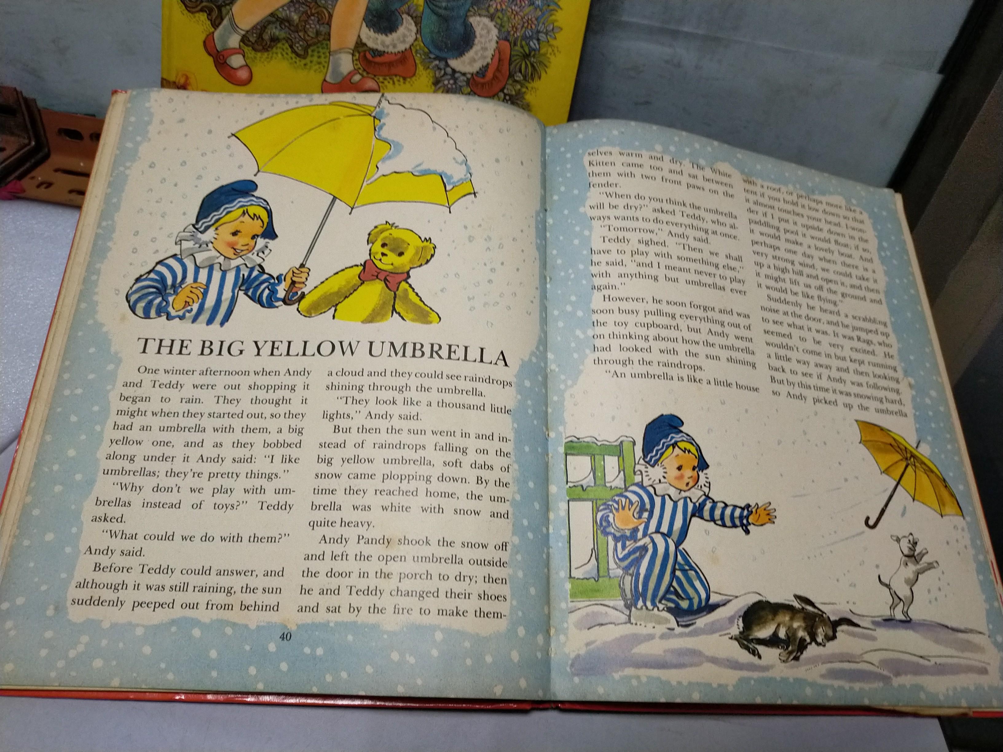 Vintage 60's Bizzy Lizzy & Andy Pandy's Annual Children Books, Hobbies ...