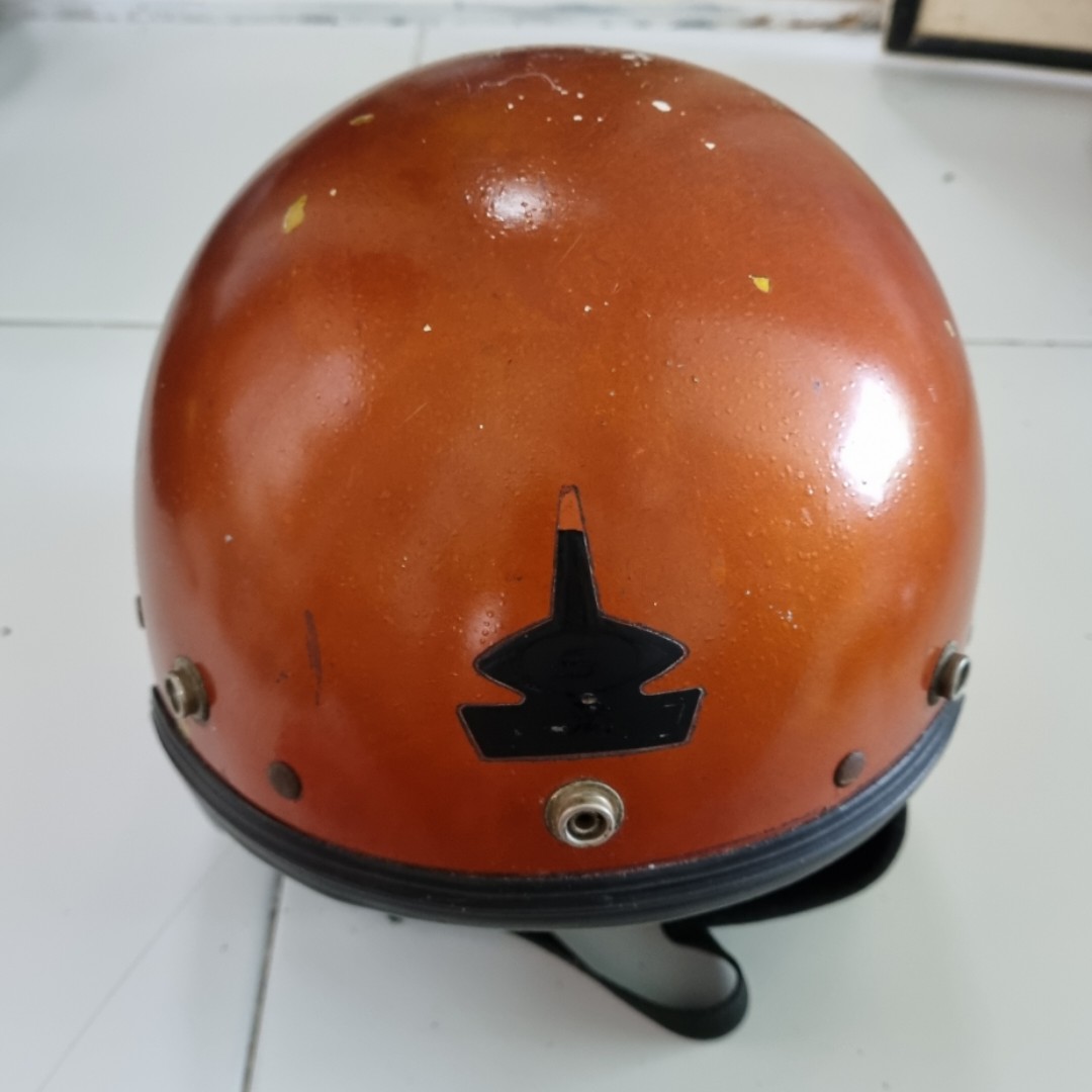 Vintage Stadium Helmet, Motorcycles, Motorcycle Accessories on Carousell