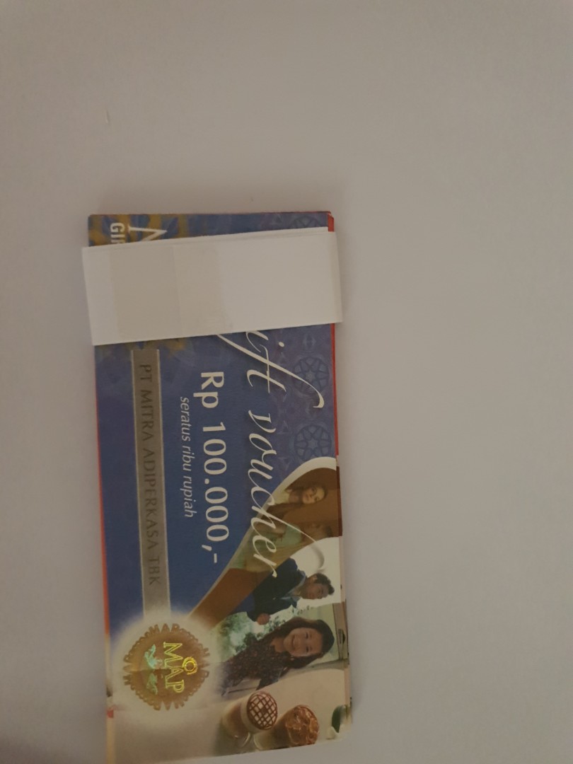 Voucher map, Tiket & Voucher, Kartu Hadiah & Voucher di Carousell