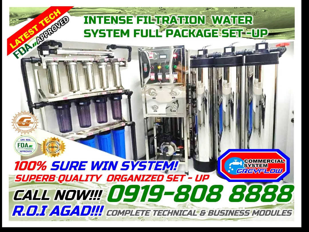 WATER STATION SYSTEM INTENSE FULL PACKAGE BEST OFFER, Commercial ...