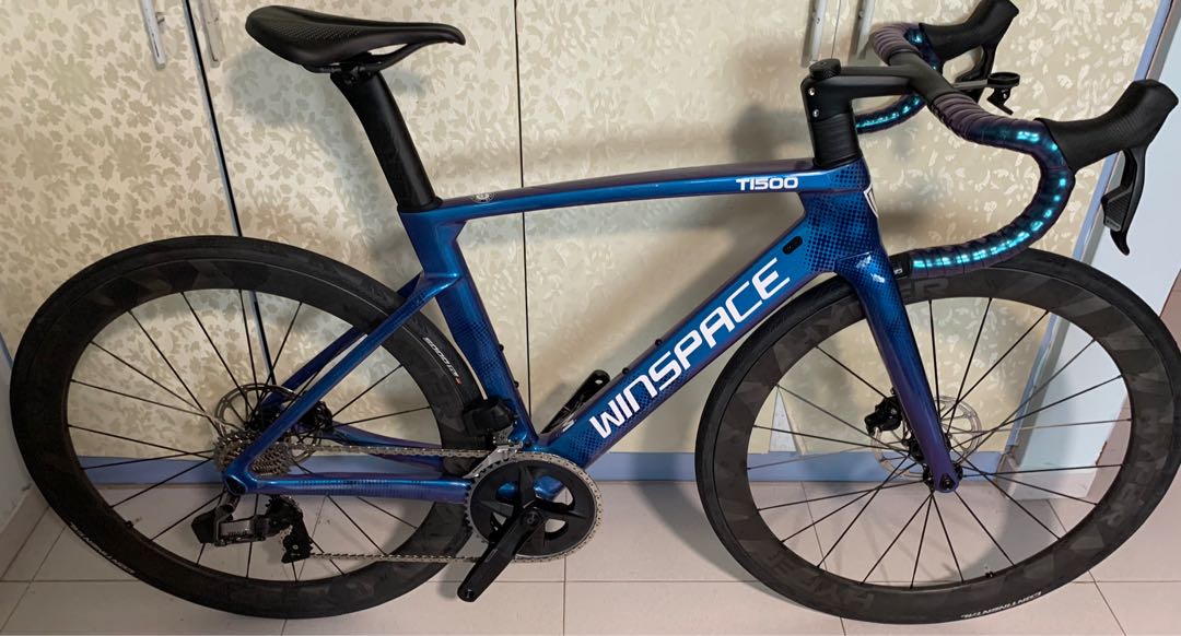 Winspace aero T1500 disc with Sram groupset (2X12) speed with power ...