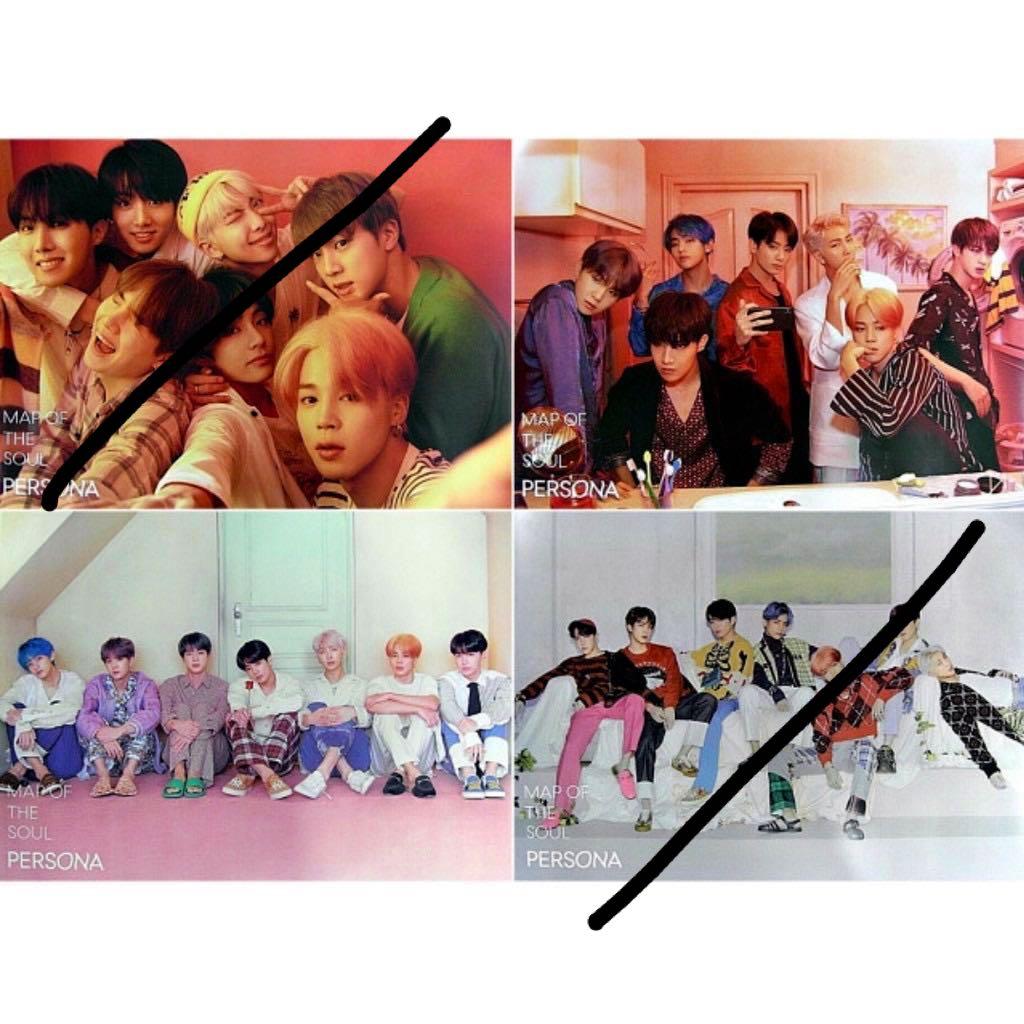 [wts] bts persona posters, Hobbies & Toys, Memorabilia & Collectibles ...