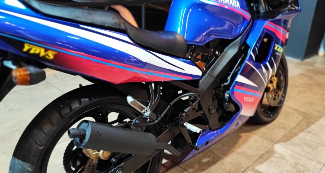 Yamaha TZM 150 Pink 1997 tzm150 Vintage rare, Motorbikes on Carousell