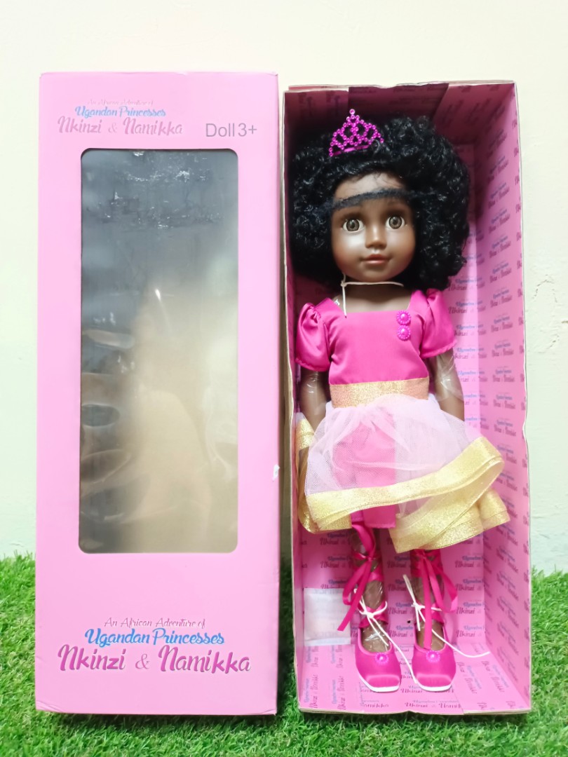 18 inches doll Ugandan Princess, Hobbies & Toys, Toys & Games on Carousell