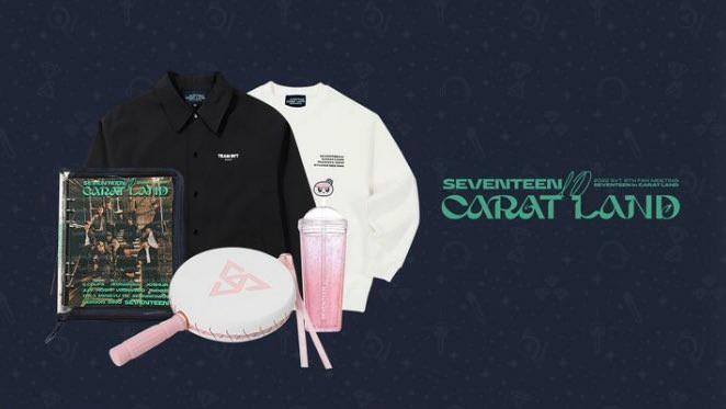 2022 SVT 6TH FAN MEETING SEVENTEEN in CARAT LAND OFFICIAL MERCH ...
