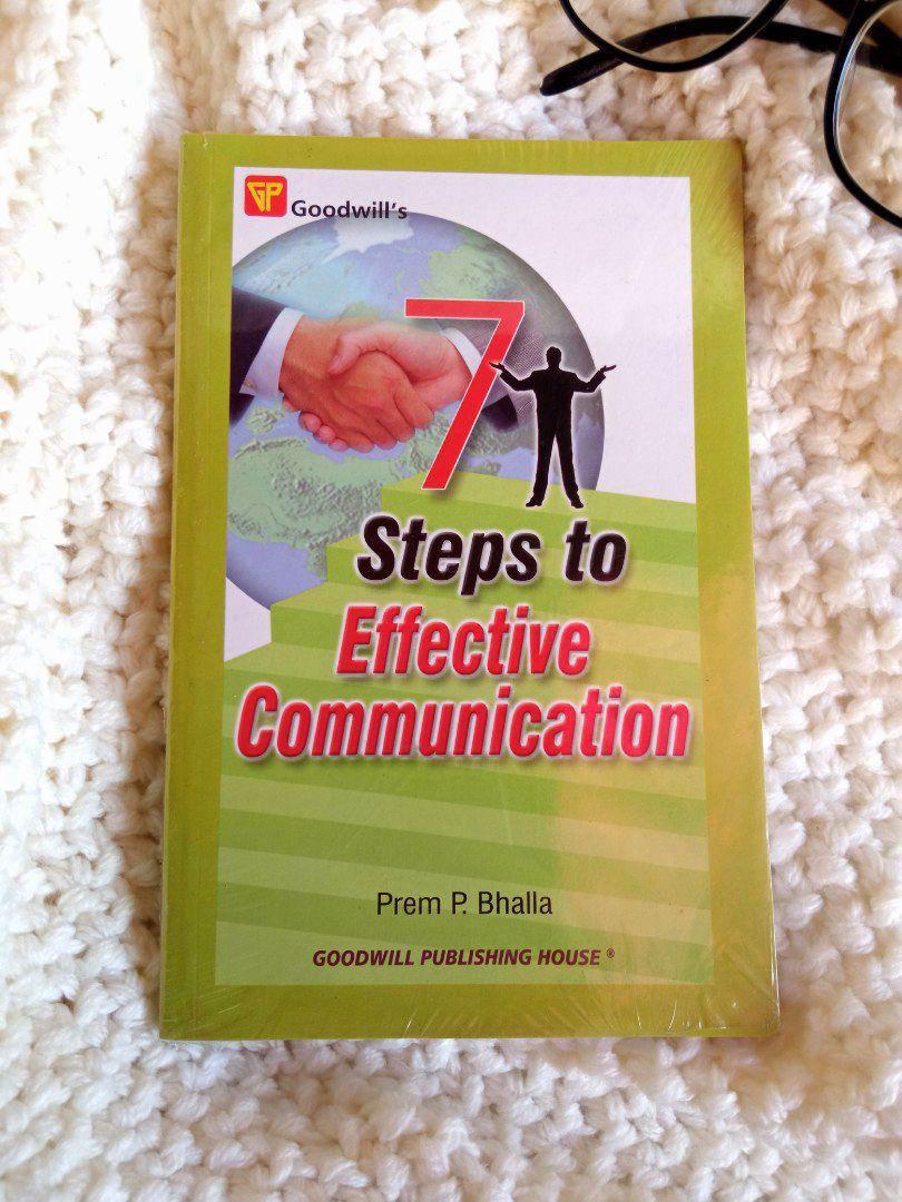 7 Steps to Effective Communication (by Prem P. Bhalla), Hobbies & Toys, Books & Magazines ...