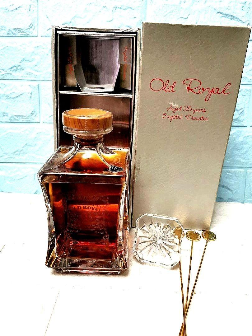 {80年代水晶} Old Royal 25 Years Old Scotch WhisKy750ml (收藏佳品), 嘢食 & 嘢飲, 酒精 ...
