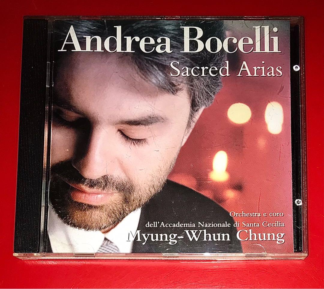 ANDREA BOCELLI - SACRED ARIAS CD, Hobbies & Toys, Music & Media, CDs ...