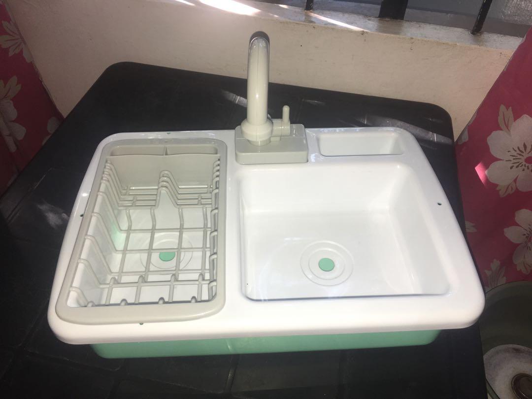 Anko Kitchen sink with food toys, Hobbies & Toys, Toys & Games on Carousell