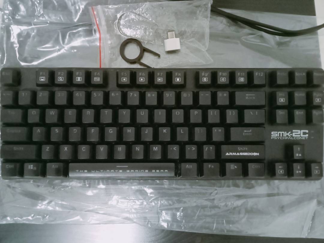 Armaggeddon SMK-2C SMK 2C Keyboard Psychfalconet, Computers & Tech ...