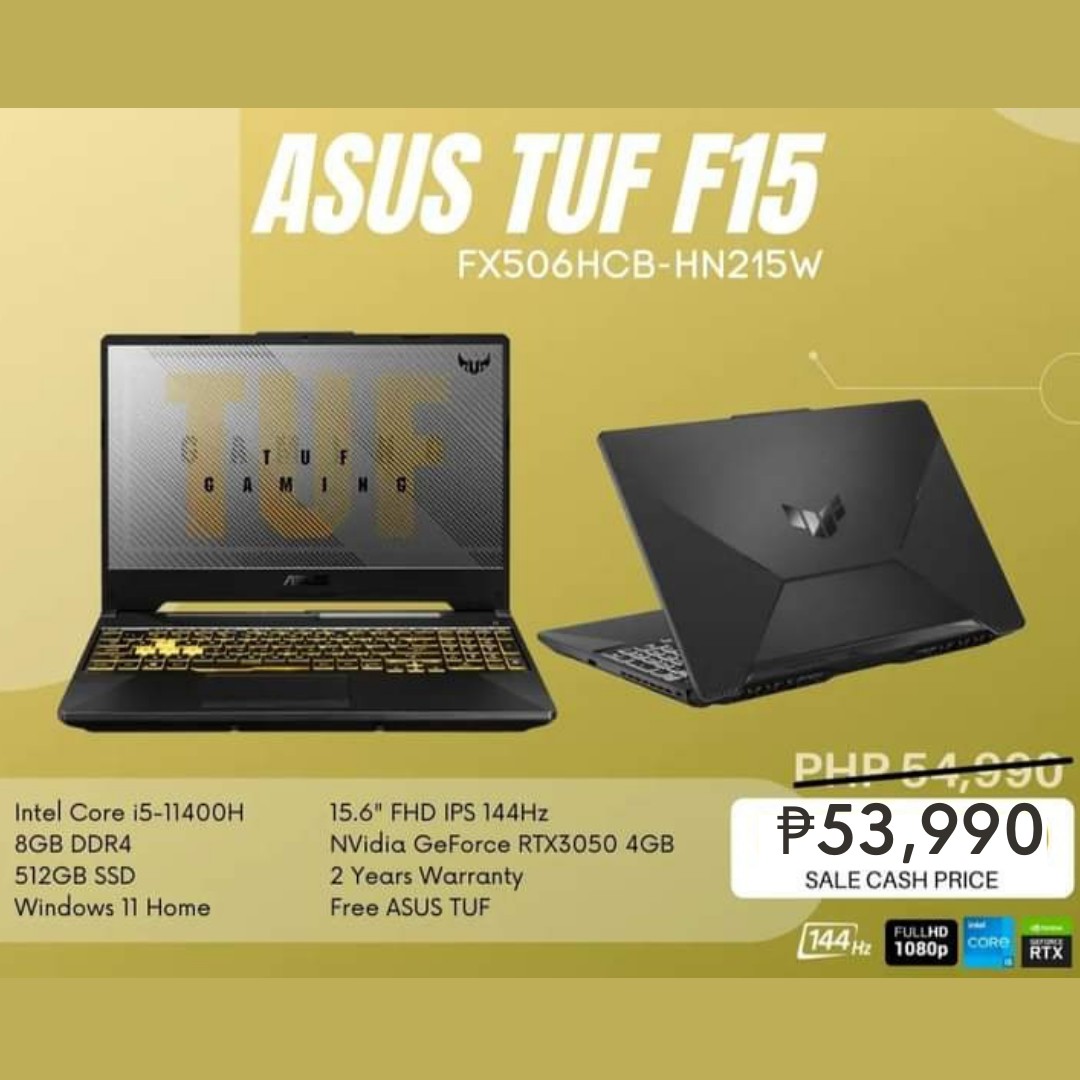 Asus TUF Gaming laptops, Computers & Tech, Laptops & Notebooks on Carousell