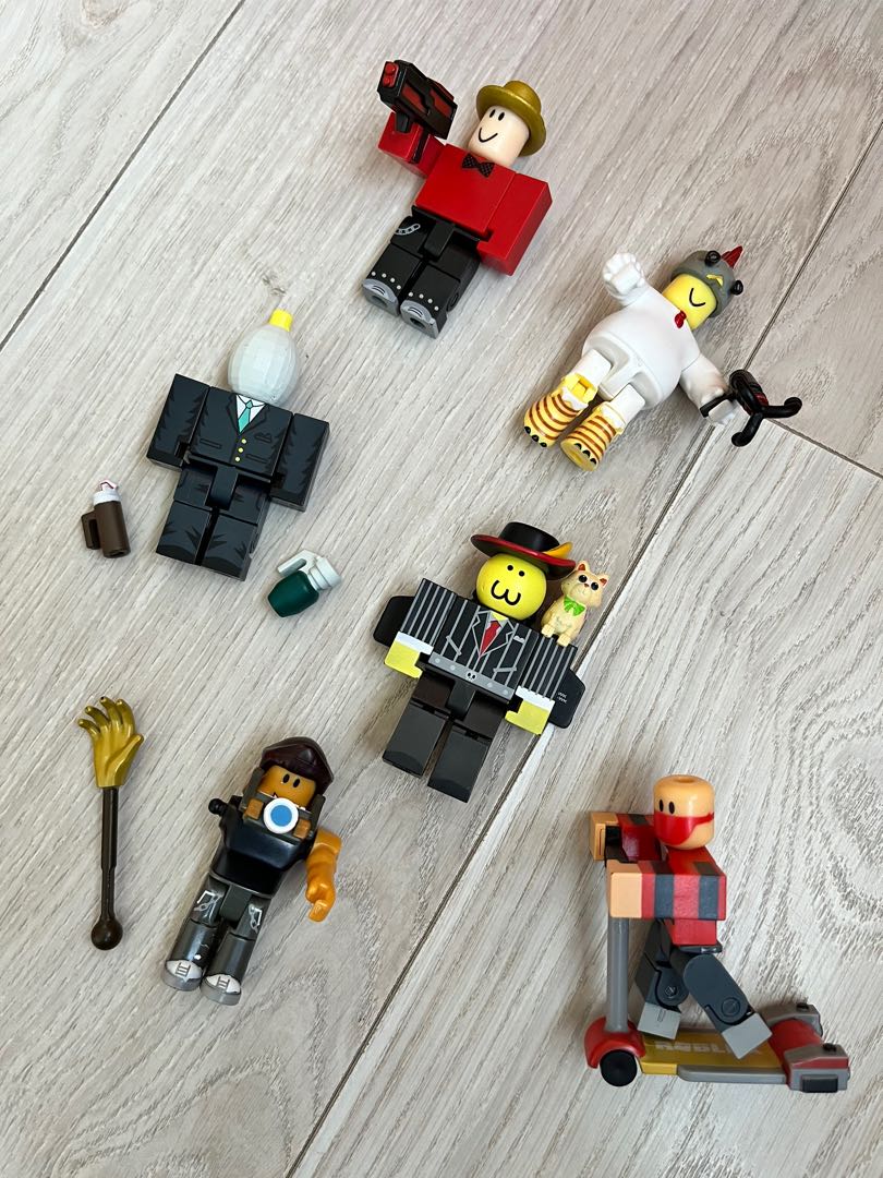 Authentic Masters of Roblox Six Figure Pack, Hobbies & Toys, Toys ...