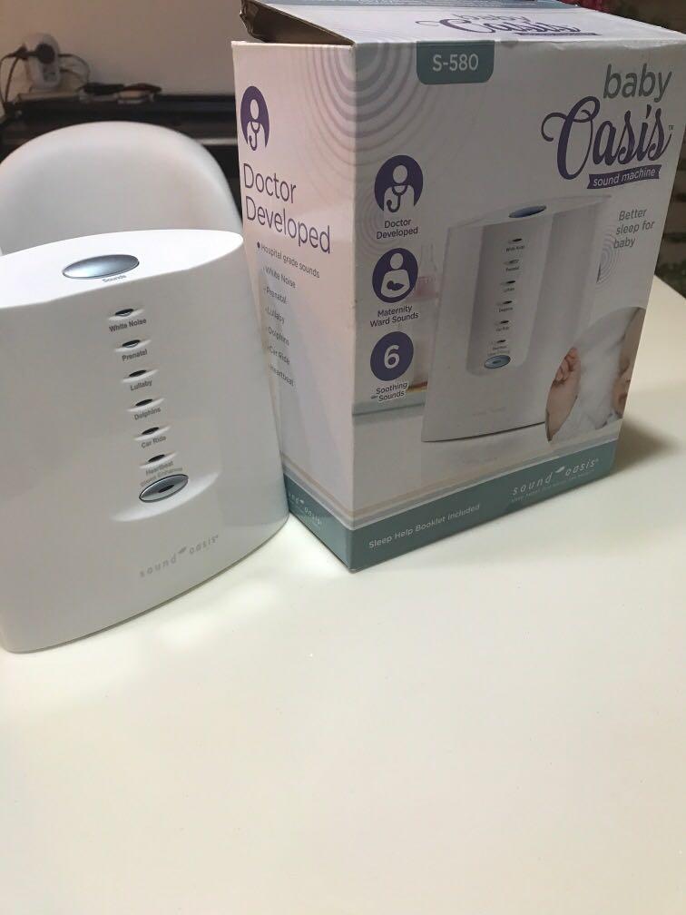 Baby Oasis Sound Machine sleep help, Babies & Kids, Baby Monitors on ...