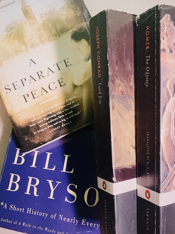 BOOKS 4 - Homer, Conrad, Knowles, Bryson, Hobbies & Toys, Books ...