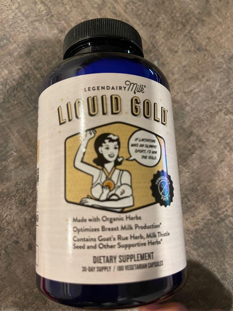 Brand new Legendary milk liquid gold -180 capsule bottle, Health ...