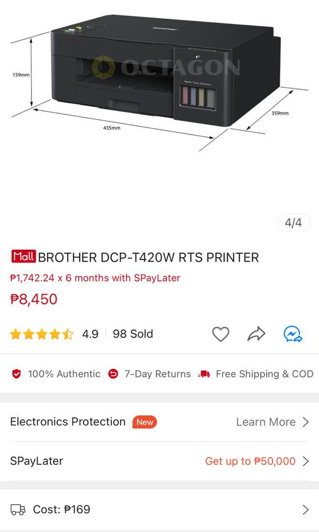 Brother T420W Pringer, Computers & Tech, Printers, Scanners & Copiers ...