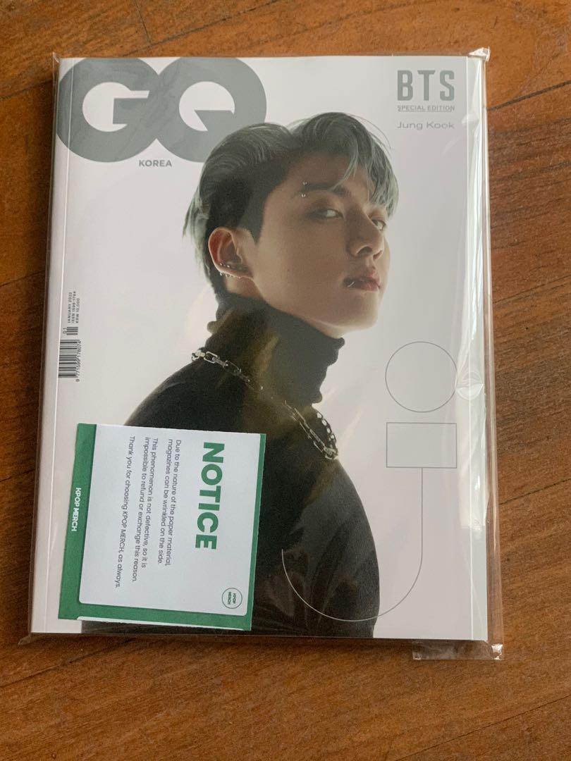 BTS GQ magazine Jungkook, Hobbies & Toys, Books & Magazines, Magazines ...